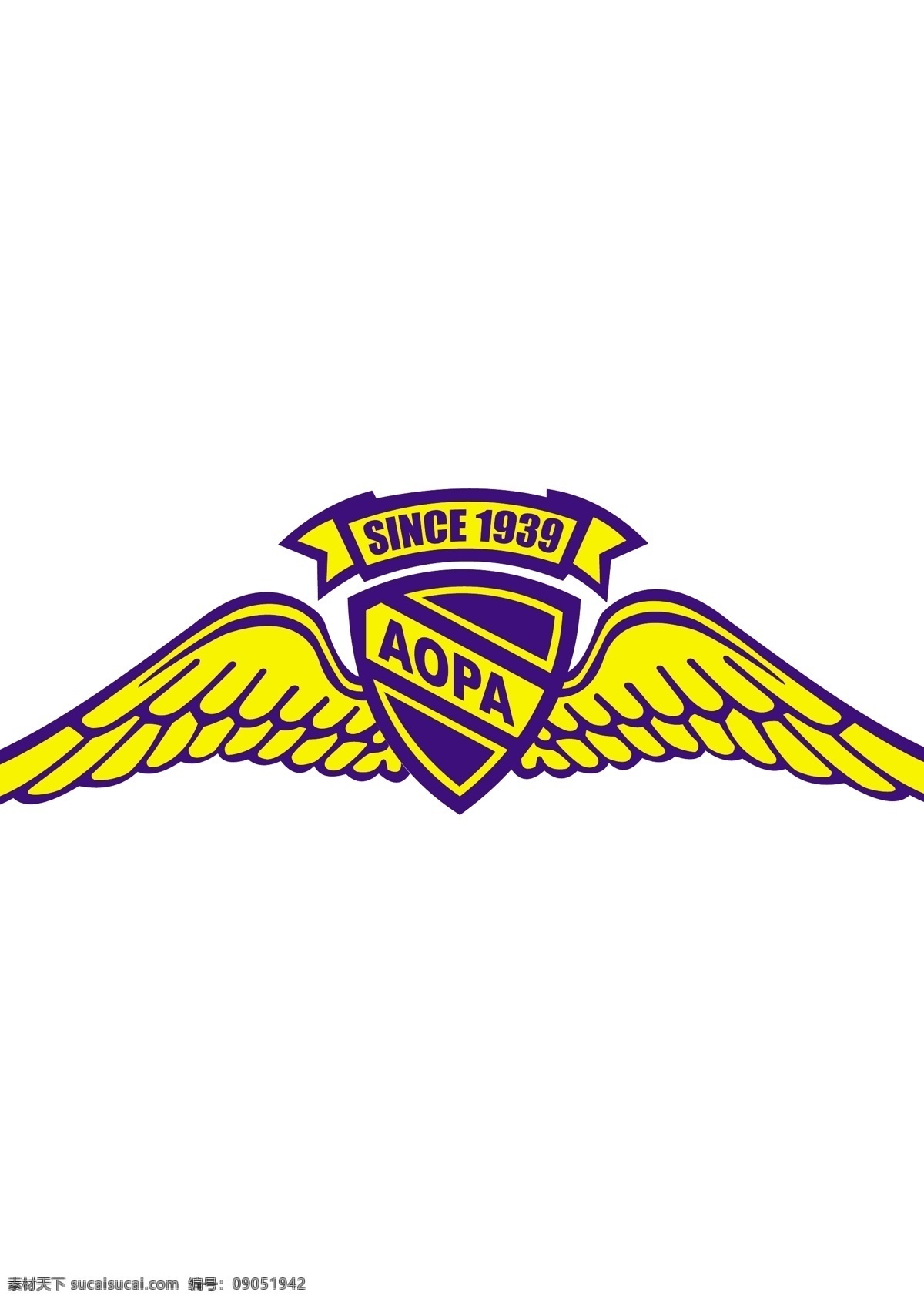 AOPAlogo设计欣赏AOPA航空运输标志下载标志设计欣赏素材图片下载-素材编号09051942-素材天下图库